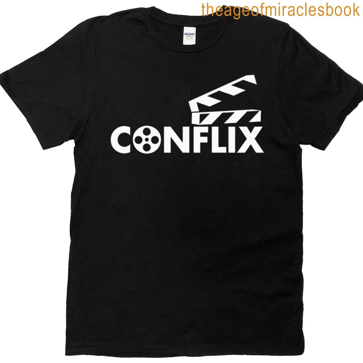Conflix Slate White T-shirt