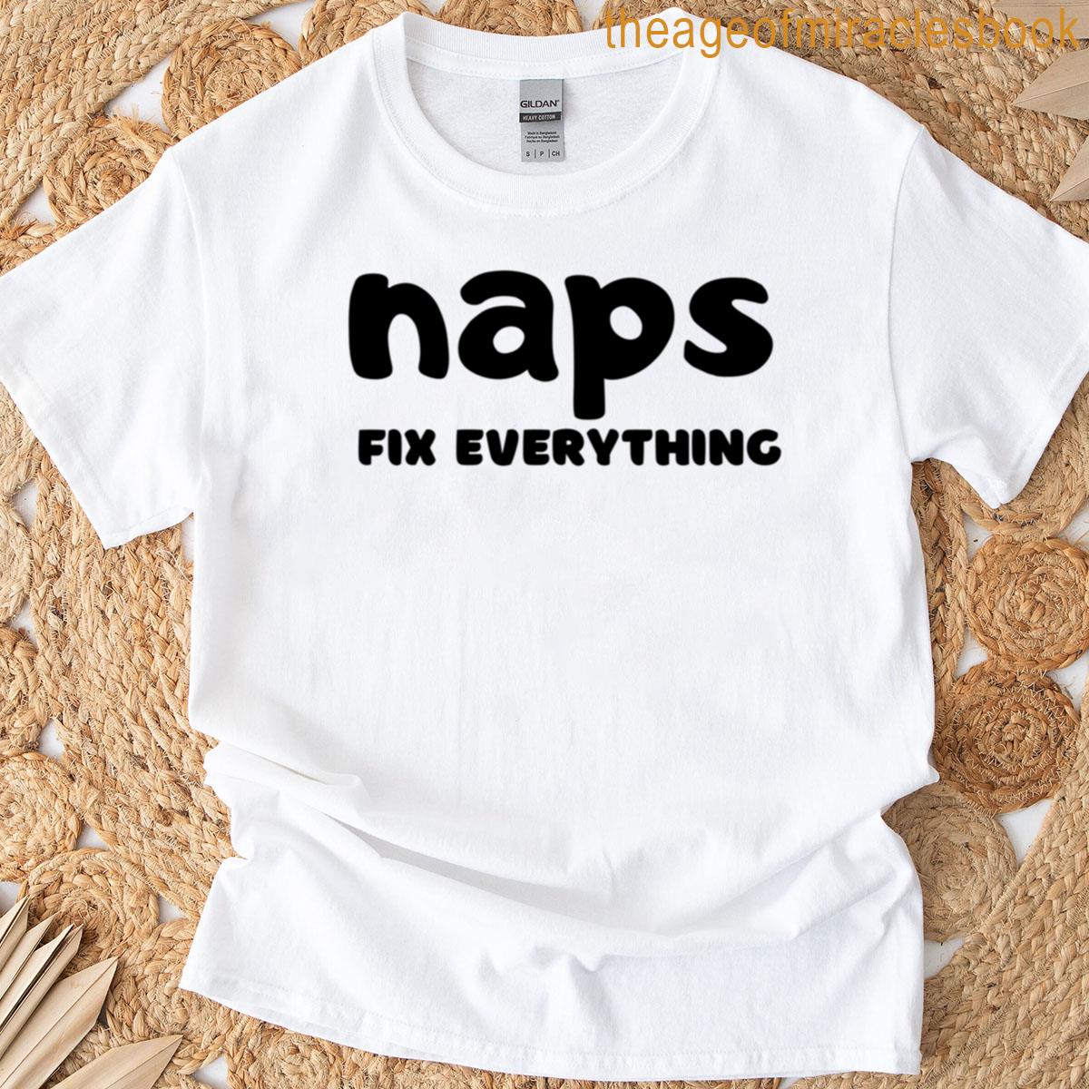 Naps Fix Everything Oversized T-shirt
