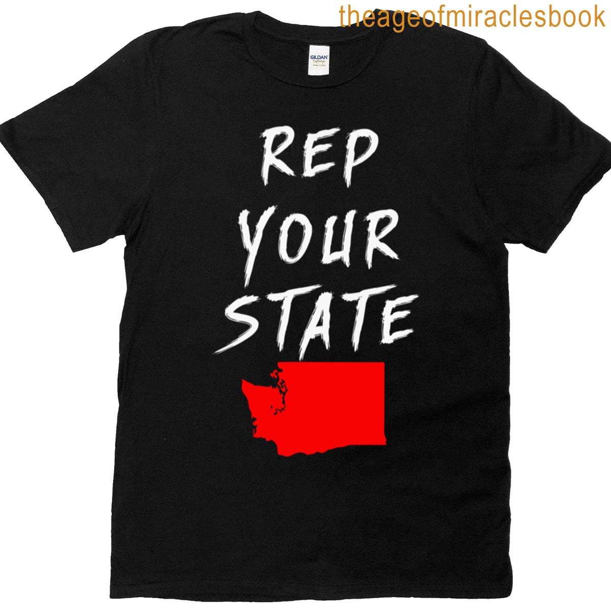 Rep Your State Washington T-shirt