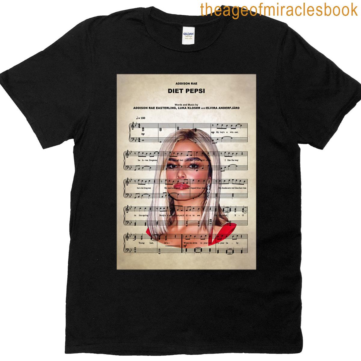 Addison Rae - Diet Pepsi T-shirt