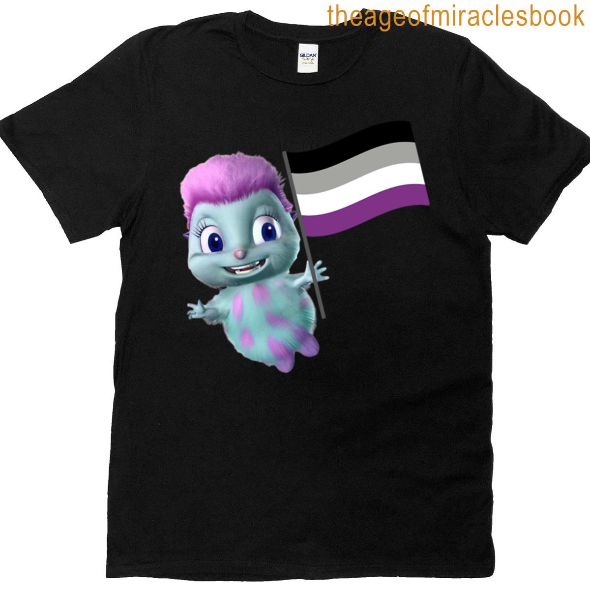 Bibble Asexual Pride Flag T-shirt