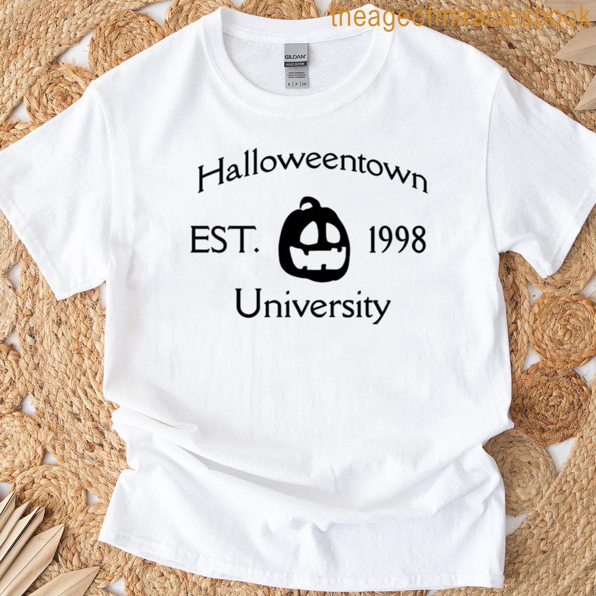 Halloween Town University Est 1998 Retro Design T-shirt