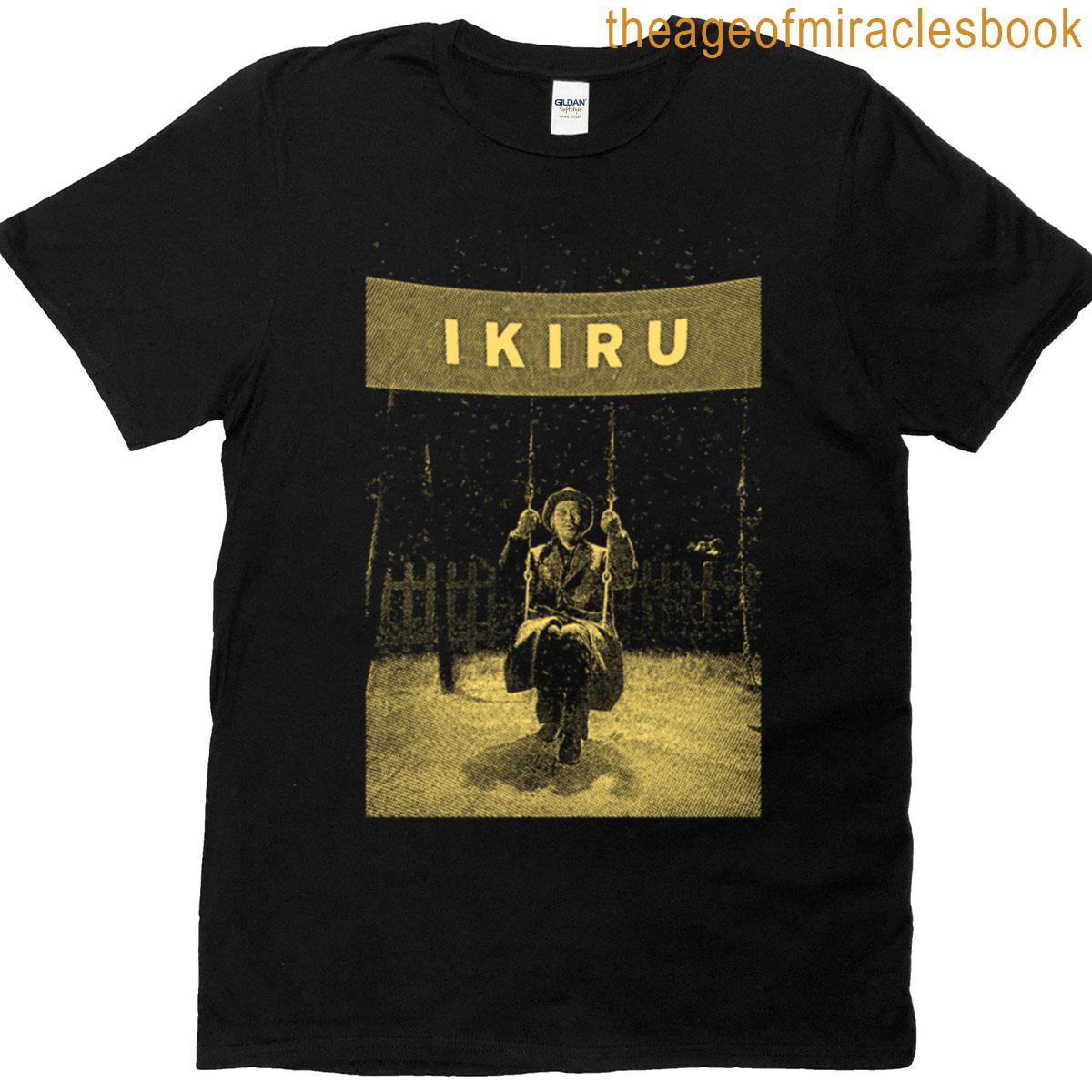 Ikiru Vintage Poster Kurosawa Shimura T-shirt