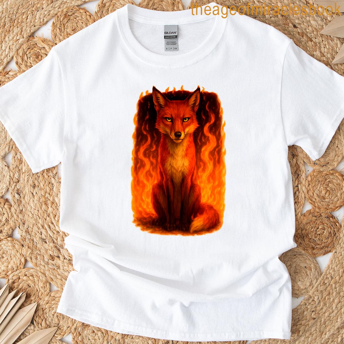 Fox 07 - Fox In The Flames T-shirt