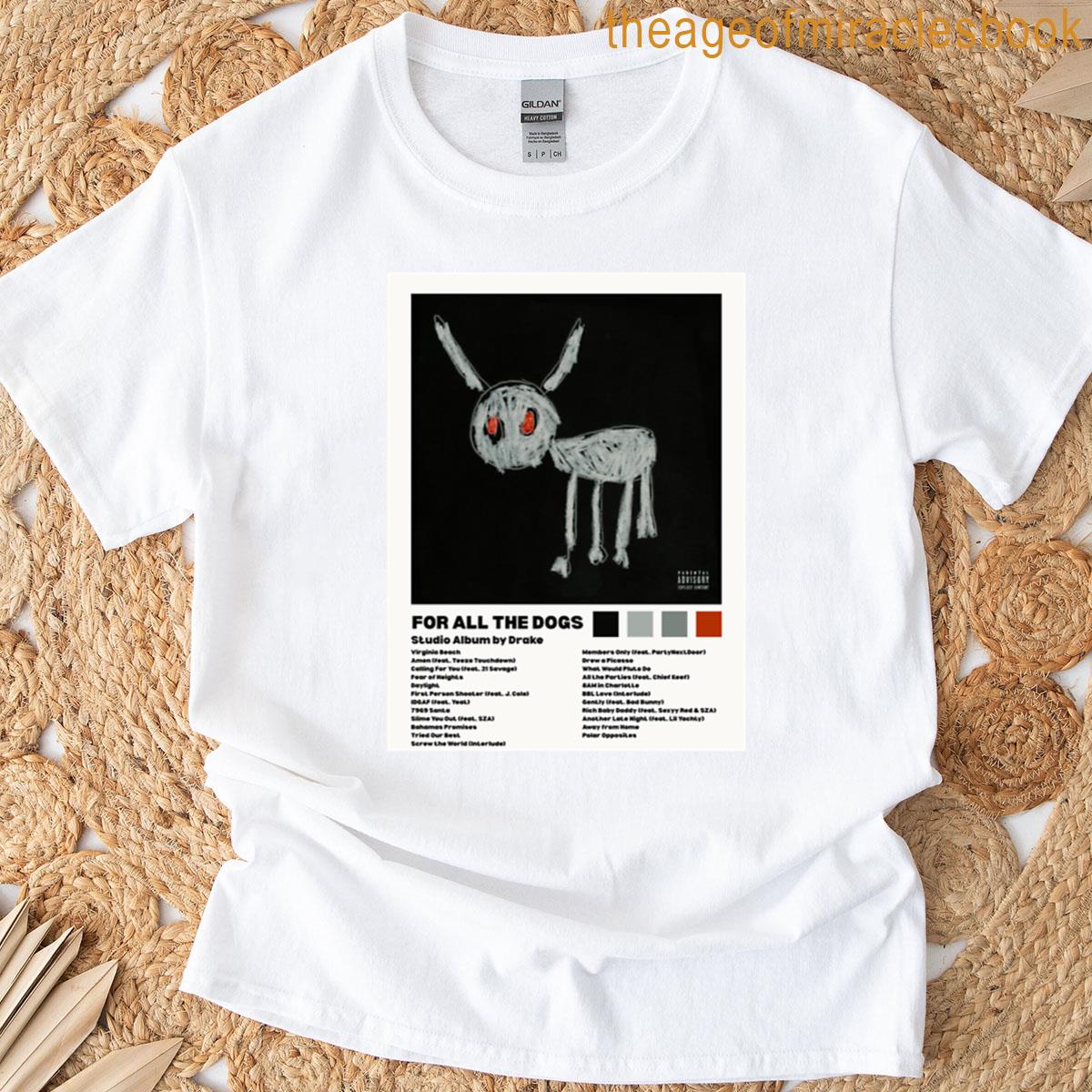 Drake For All The Dogs Poster T-shirt