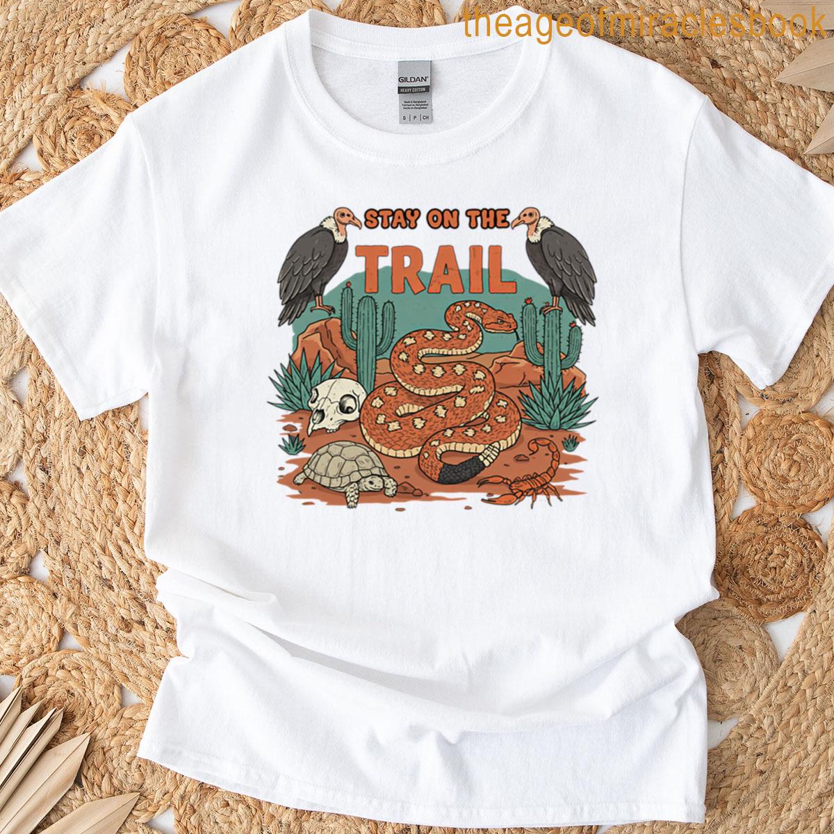 Stay On The Trail Snake Western T-shirt