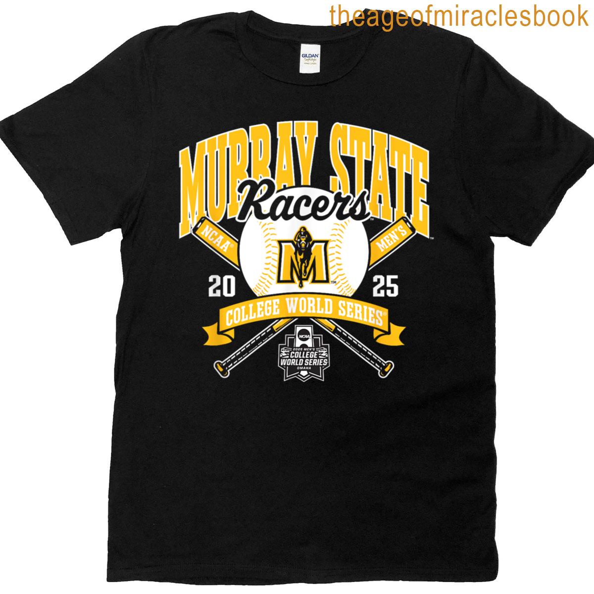 Murray State Racers College World Series 2025 Baseball Blast T-shirt