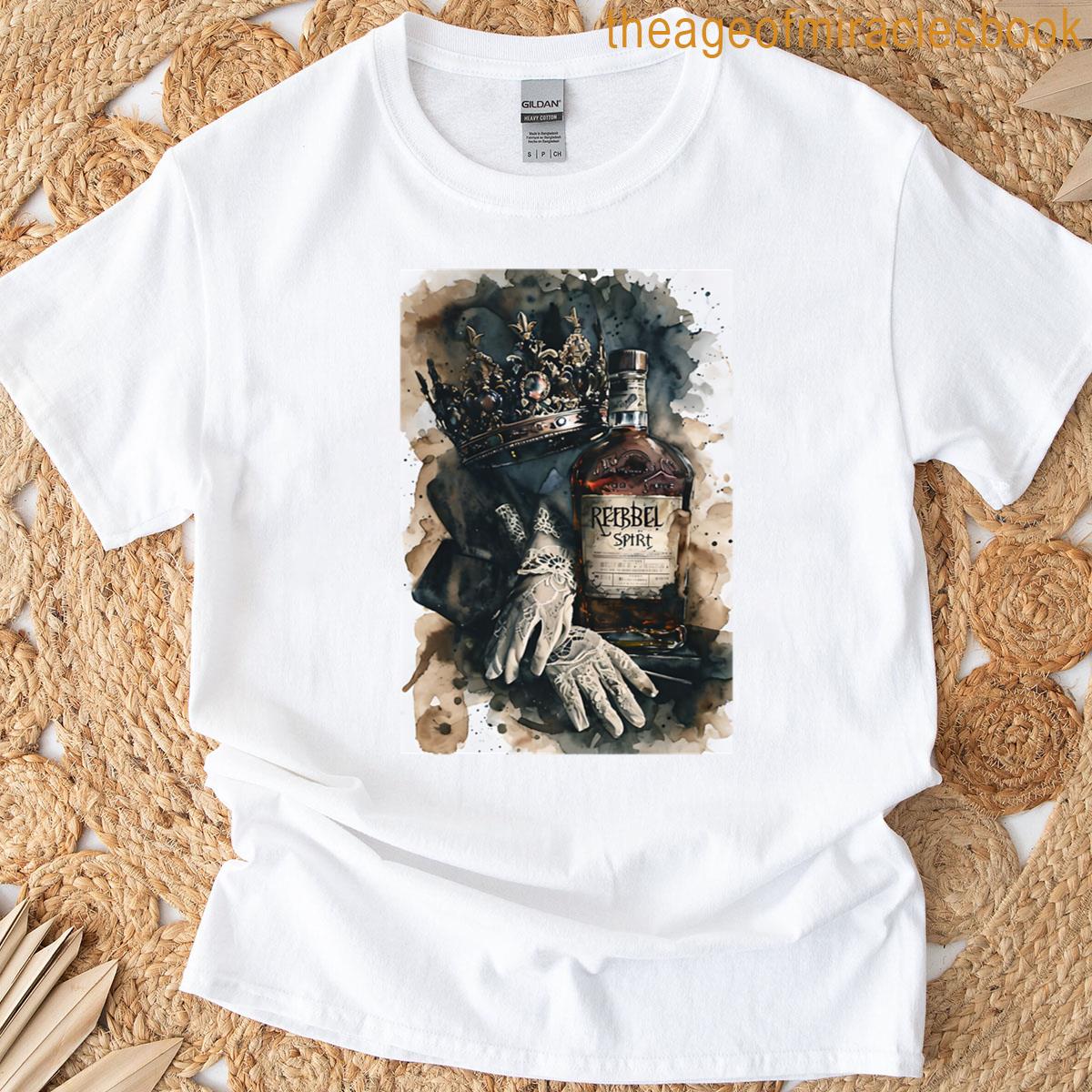 Rebel Spirit Crowned Distilled T-shirt