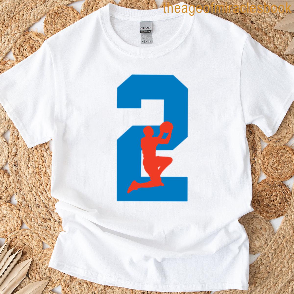 Sga 2 Thunder Basketball Icon T-shirt