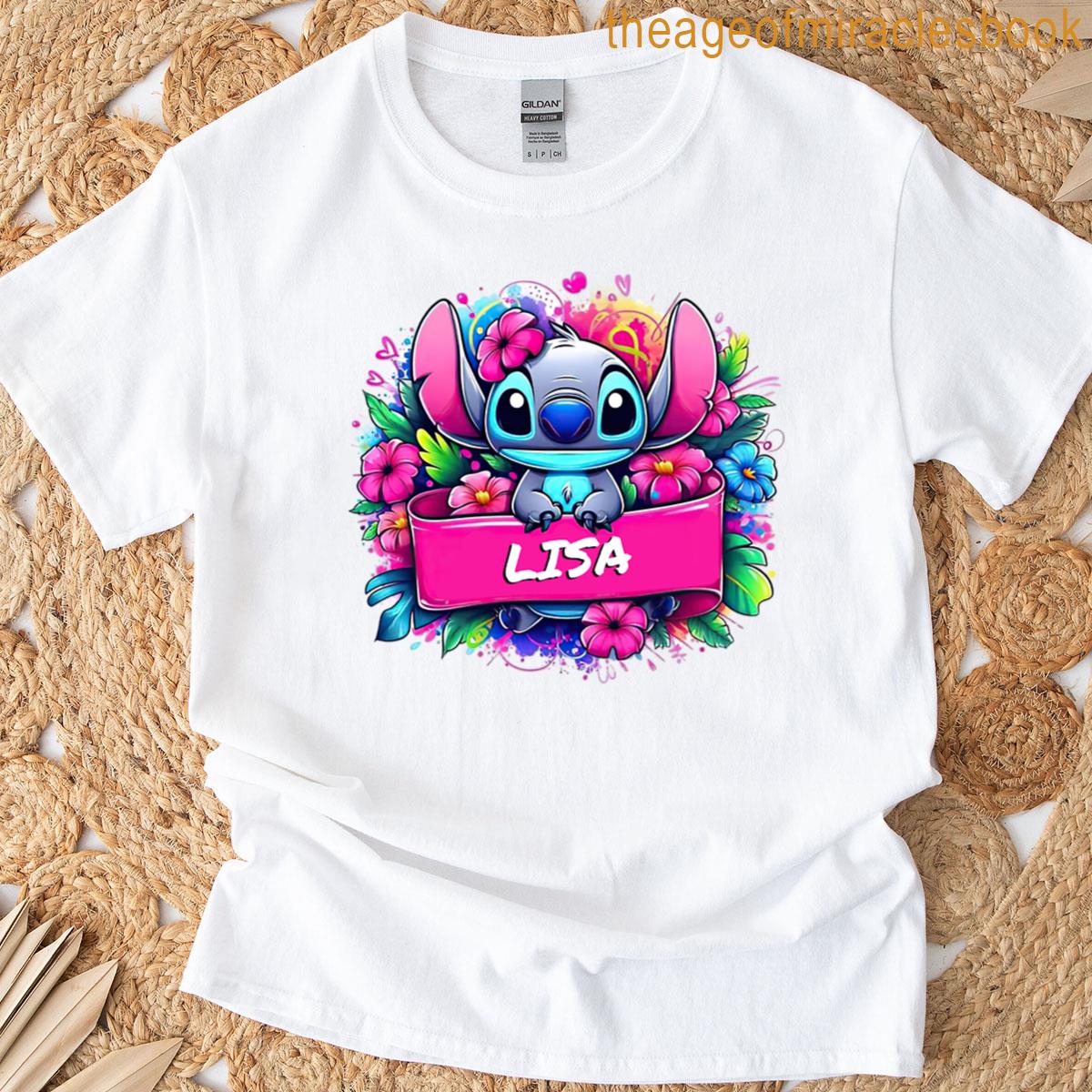 Stitch Lisa Name T-shirt