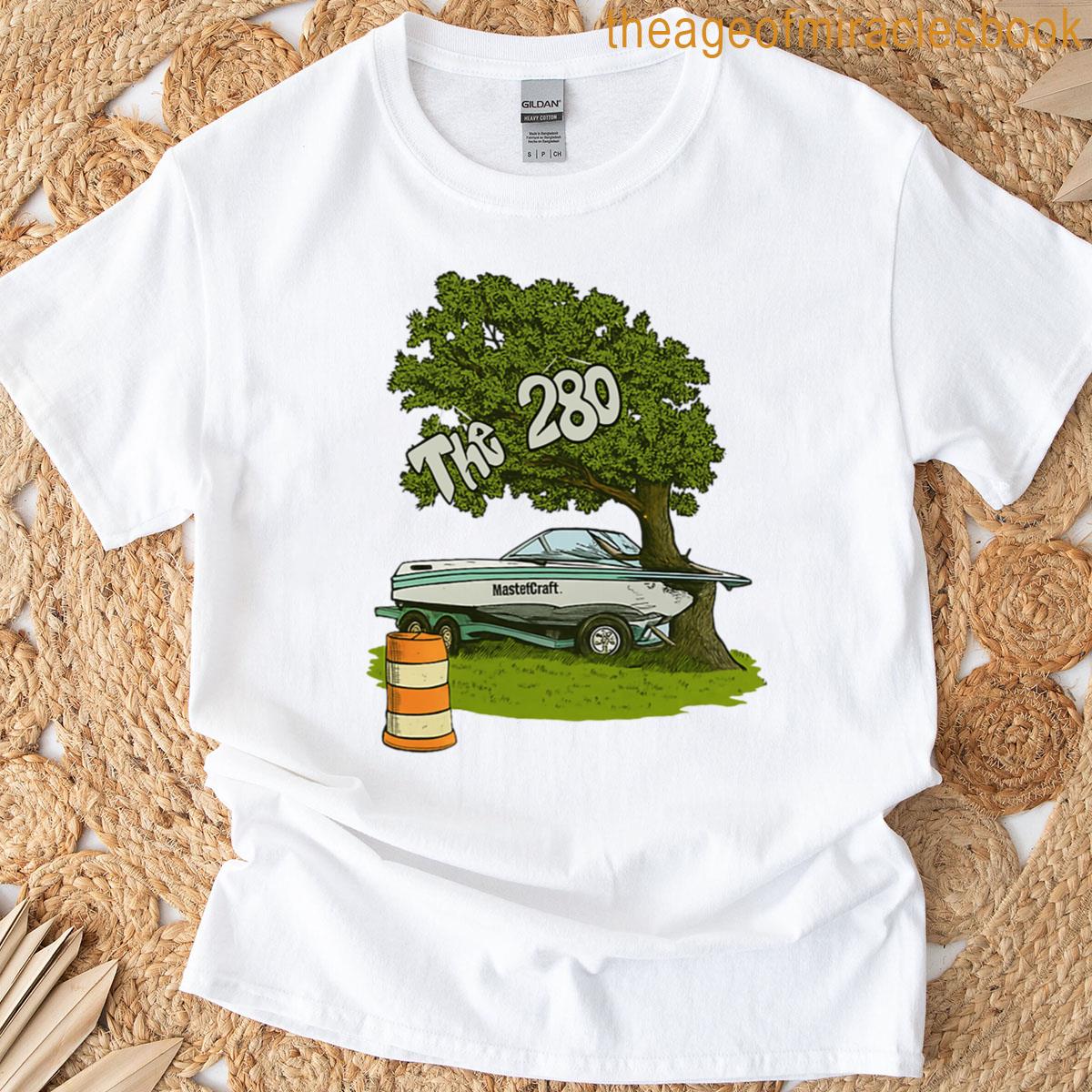 The 280 Master Craft Boat Alabama T-shirt
