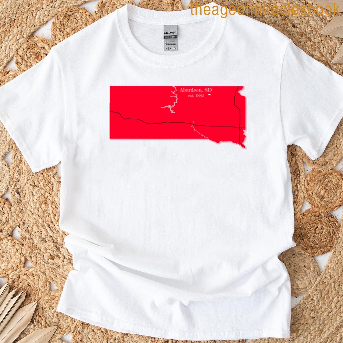 Aberdeen Sd Red Oversized T-shirt