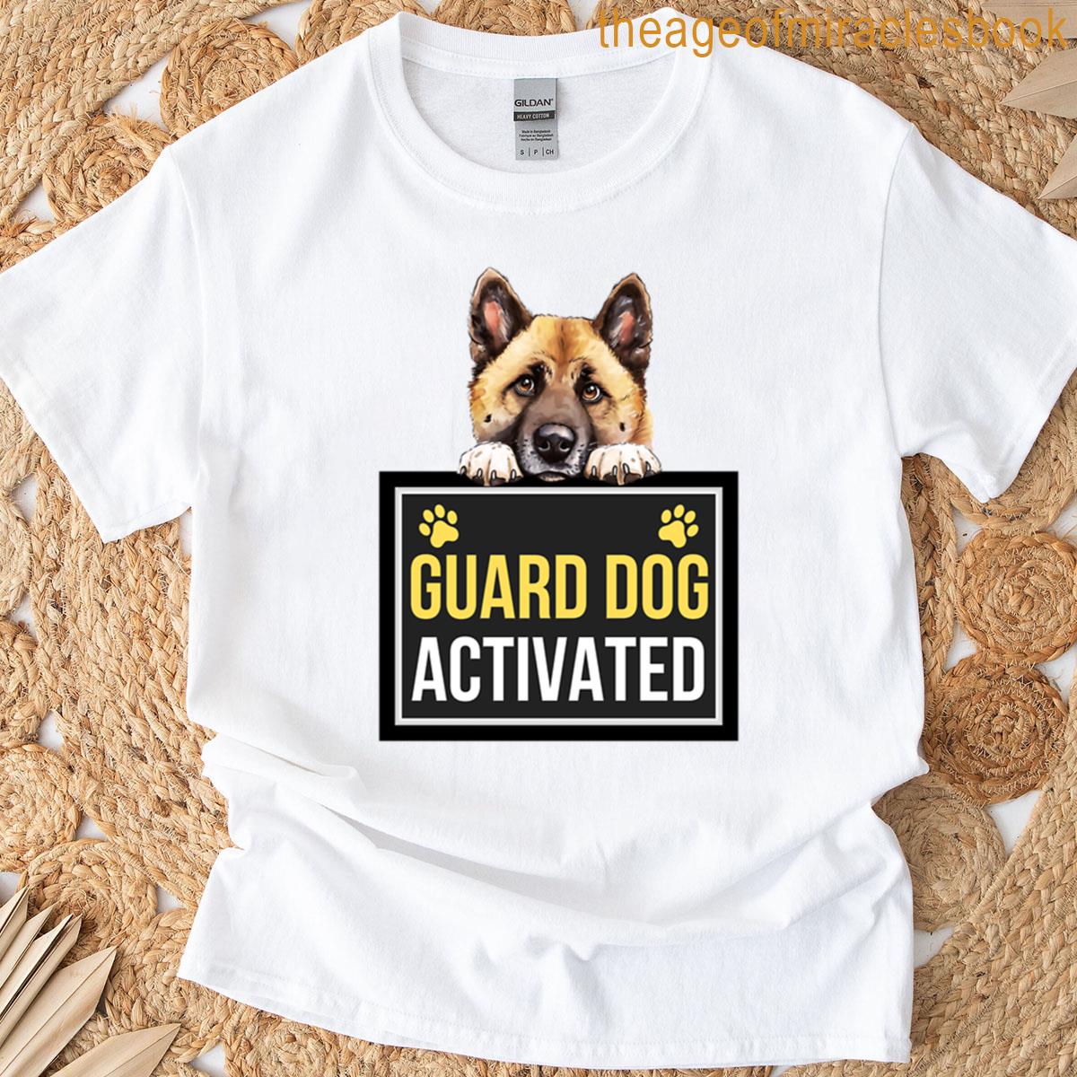 American Akita Guard Dog Activated T-shirt