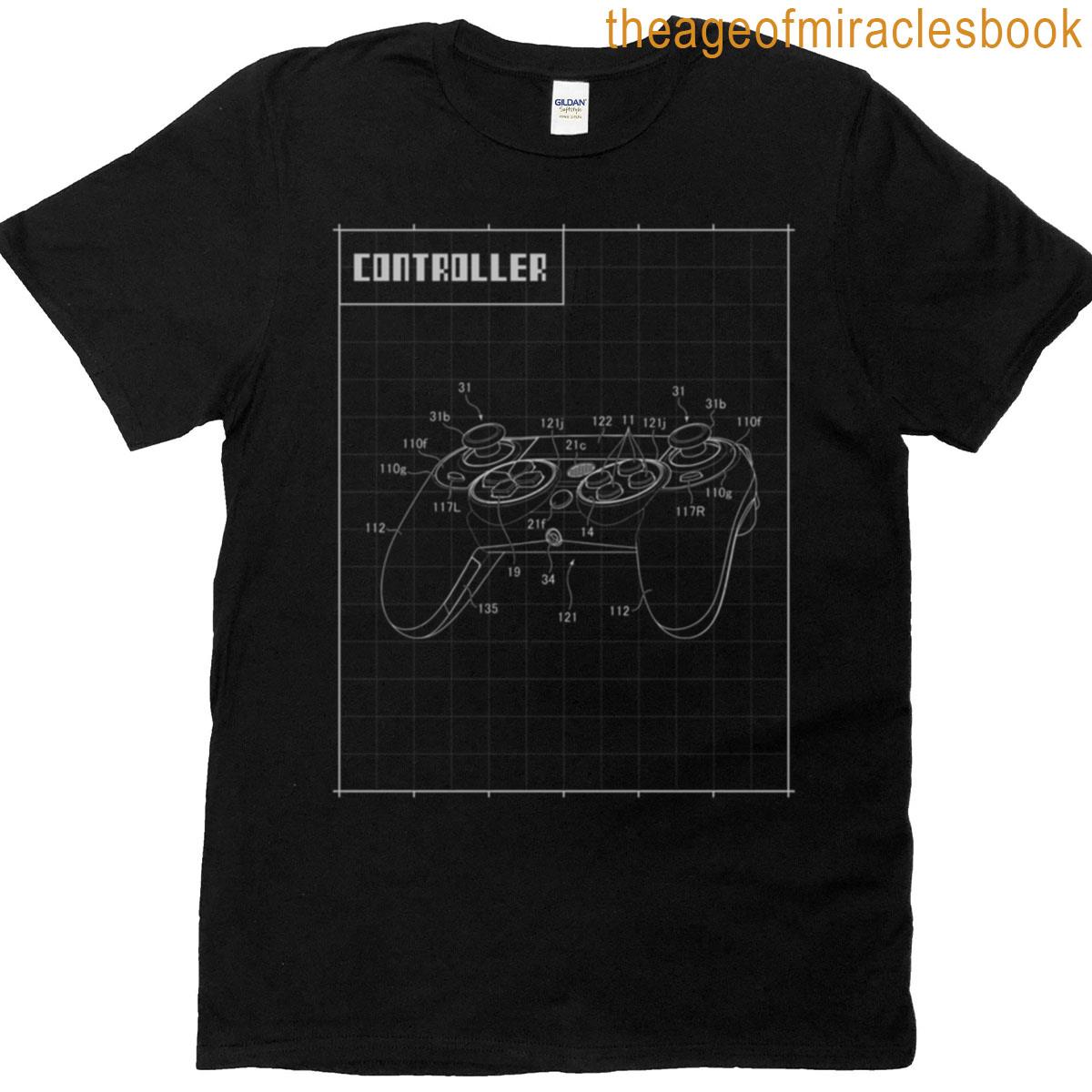 Controller - Gamer Blueprint T-shirt
