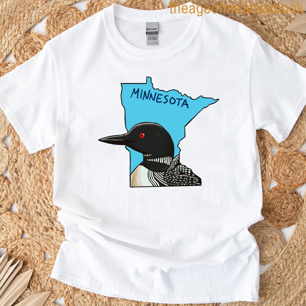 Minnesota State Bird - Common Loon T-shirt