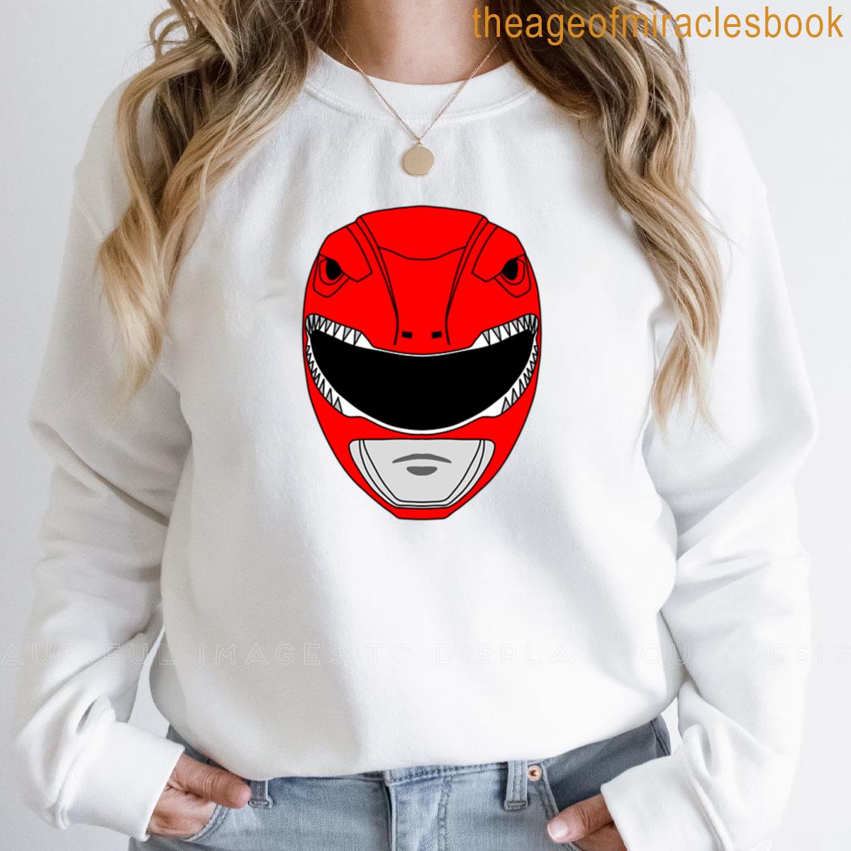 Mmpr Zyu Red Helmet T-shirt