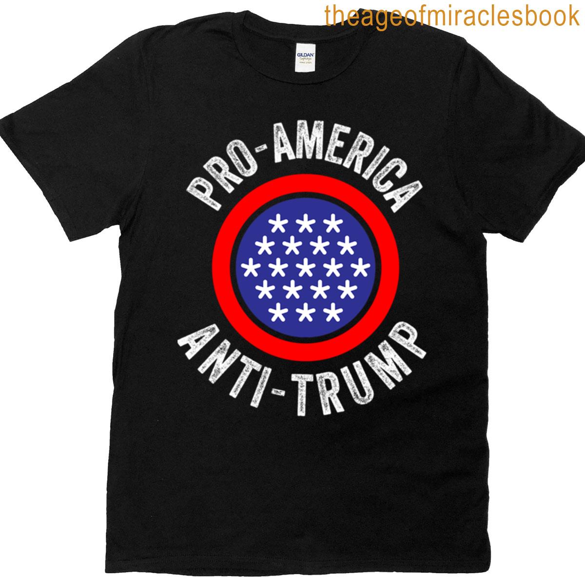 Pro-america Anti-trump -usa Flag 2020 T-shirt