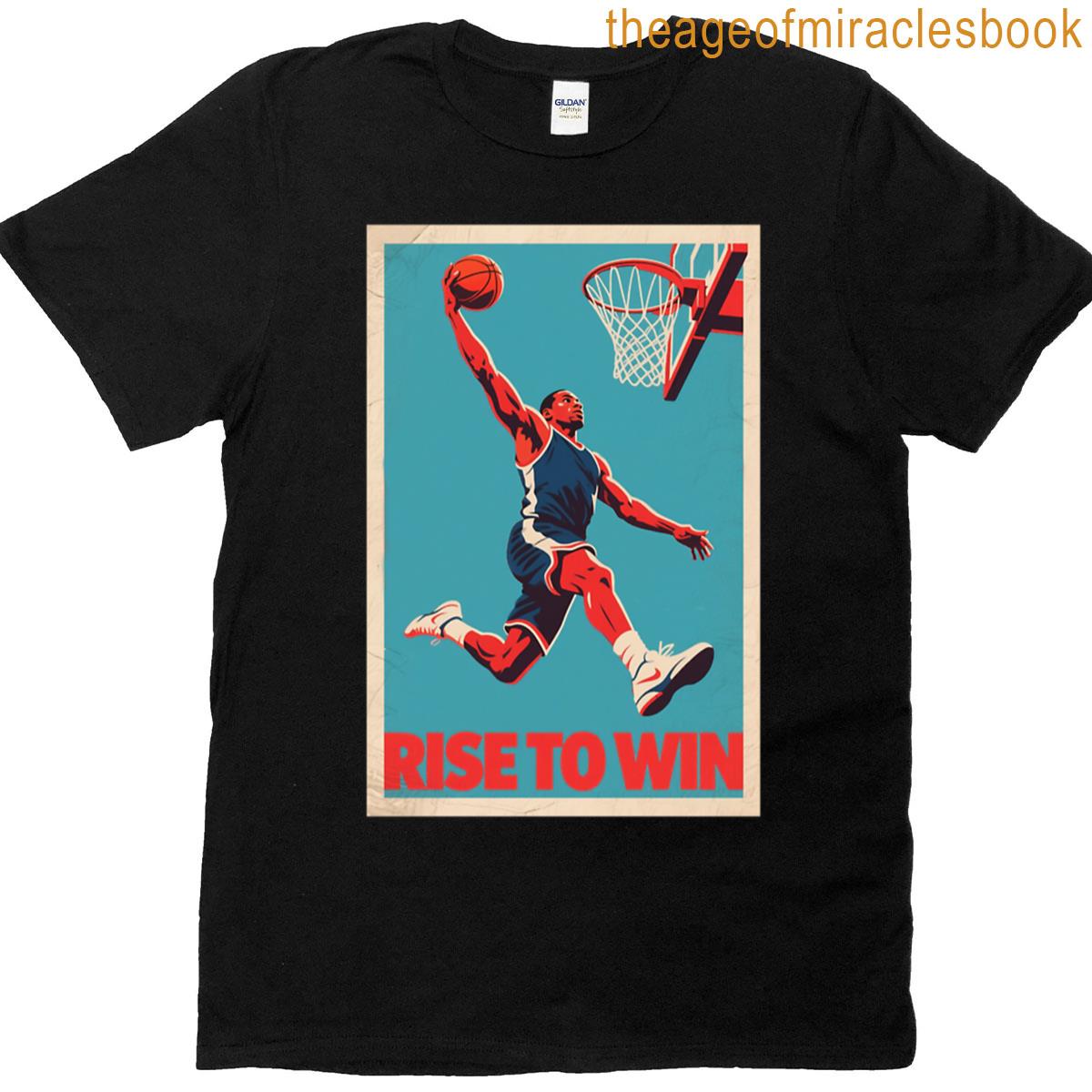 Basketball Slam Dunk Hope Style Art 80s T-shirt