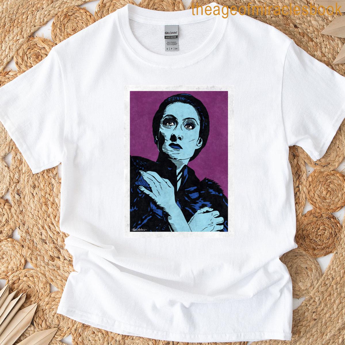 Countess Marya Zaleska - Draculas Daughter Pop Art T-shirt