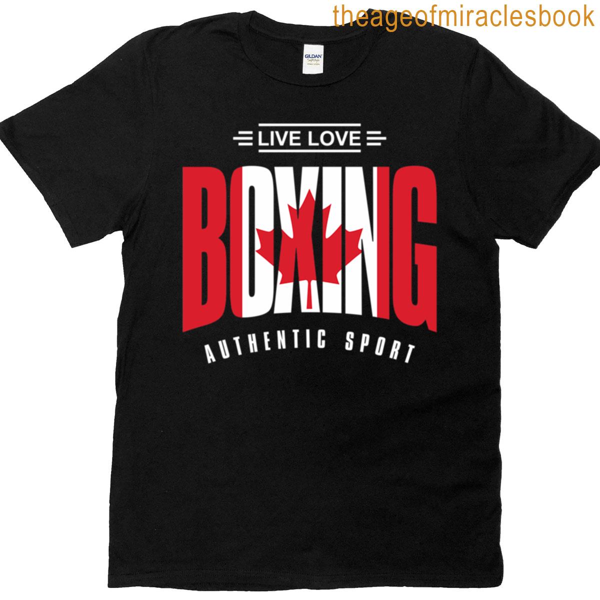 Live Love Boxing Canada T-shirt