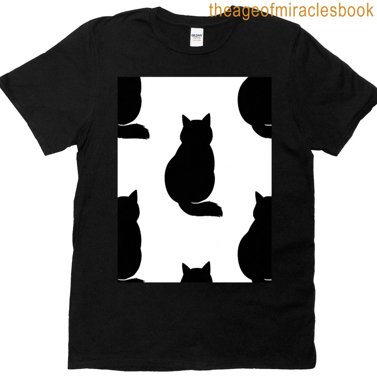 Back-facing Cat Minimalist Art Representing Indifference And Solitude T ...