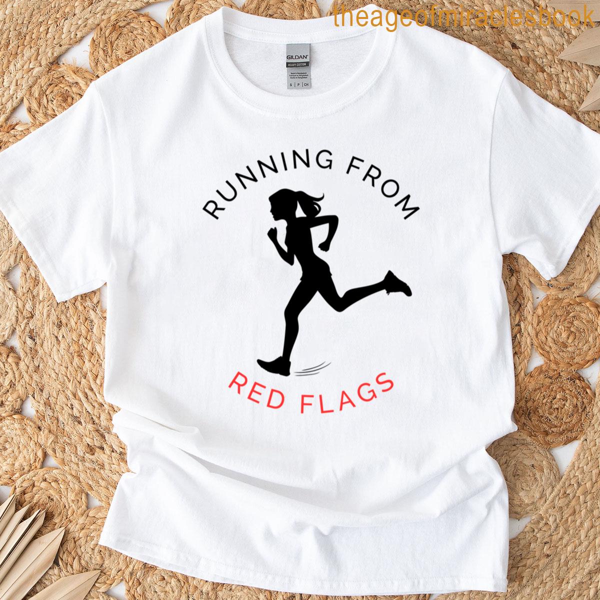 Running From Red Flags - Minimalist T-shirt