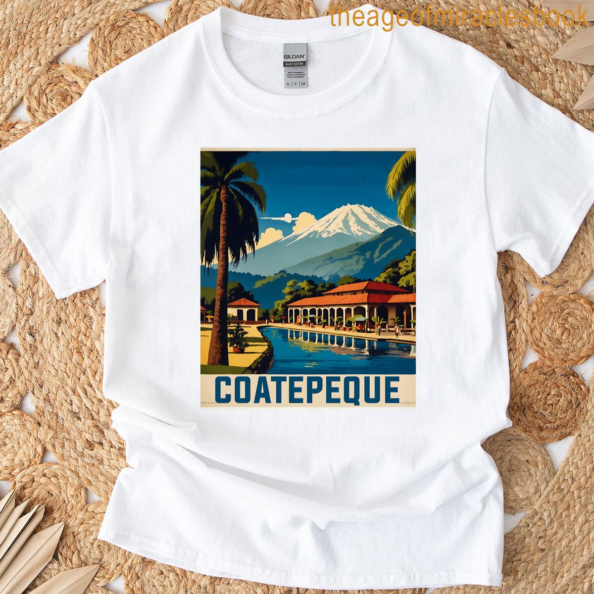 Coatepeque Guatemala Vintage Poster Tourism T-shirt