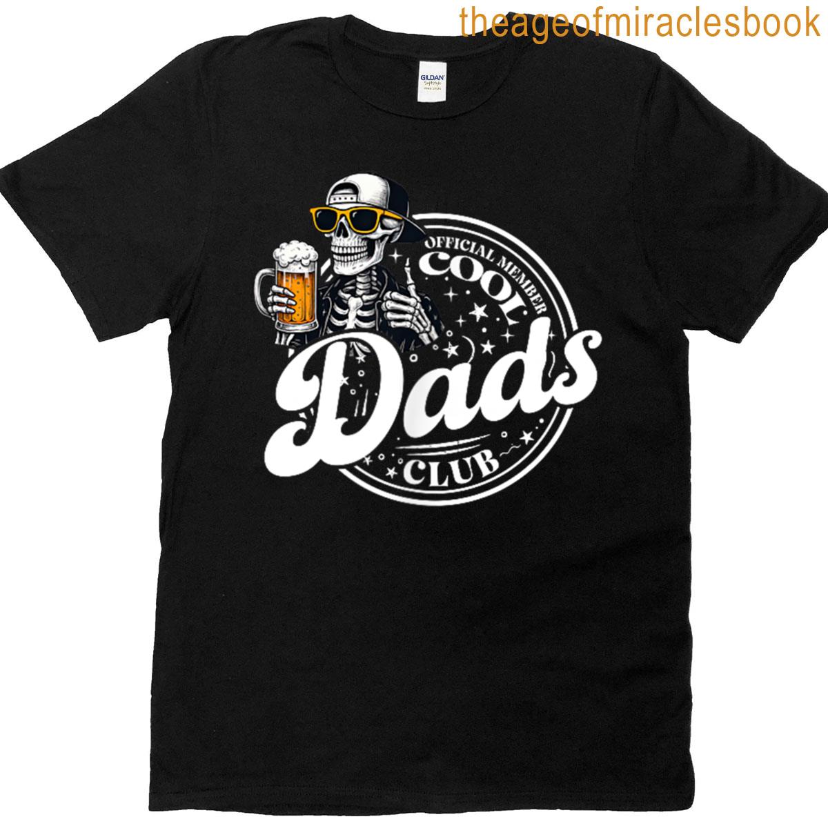 Cool Dads Club Funny Pocket Best Dad Ever Fathers Day Daddy T-shirt