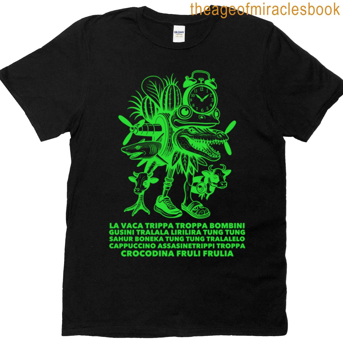La Vaca Trippa Troppa Ultimate Form Italian Brainrot Squad T-shirt