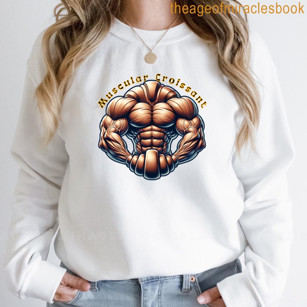 Muscular Croissant Oversized T-shirt