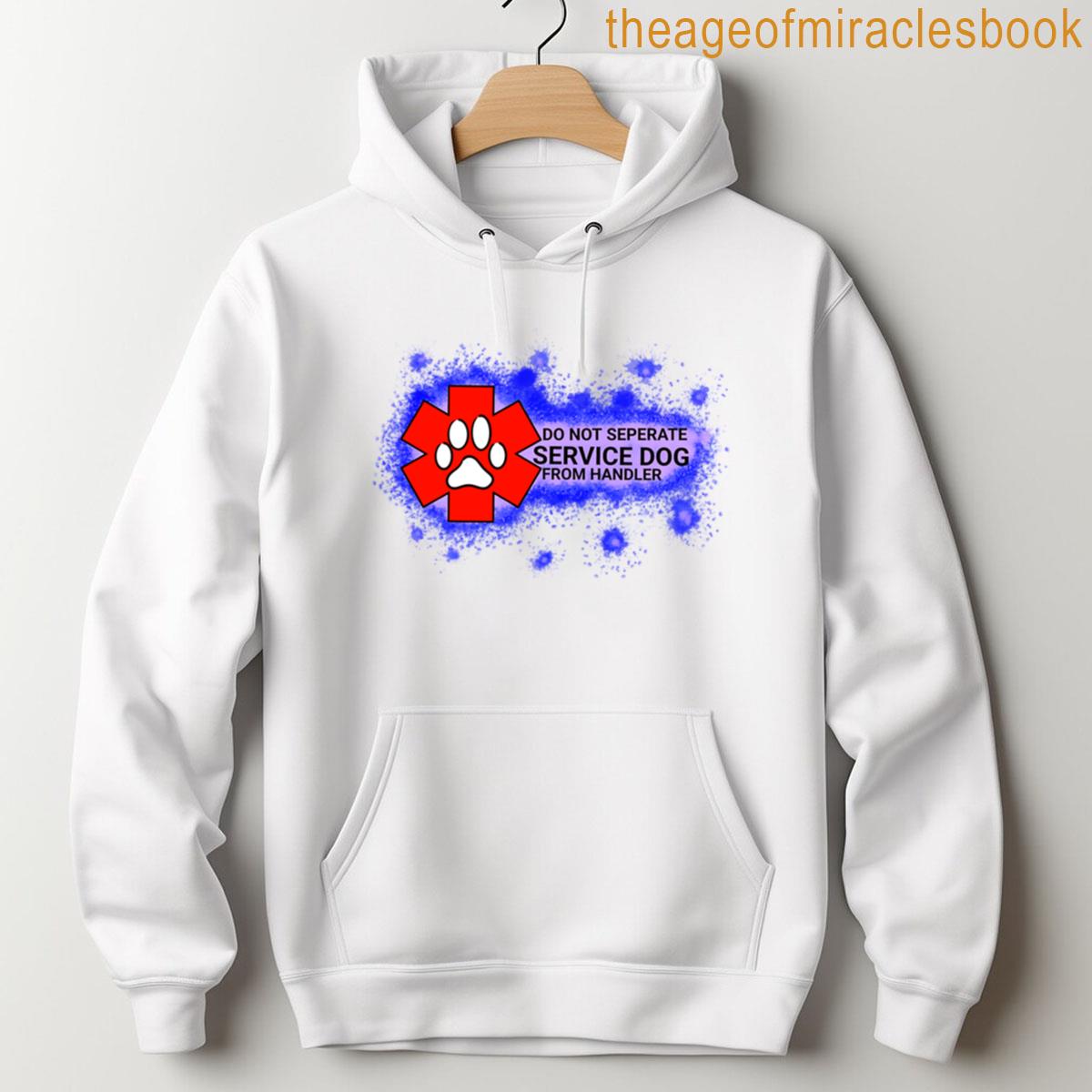 Service Dog Blue T-shirt