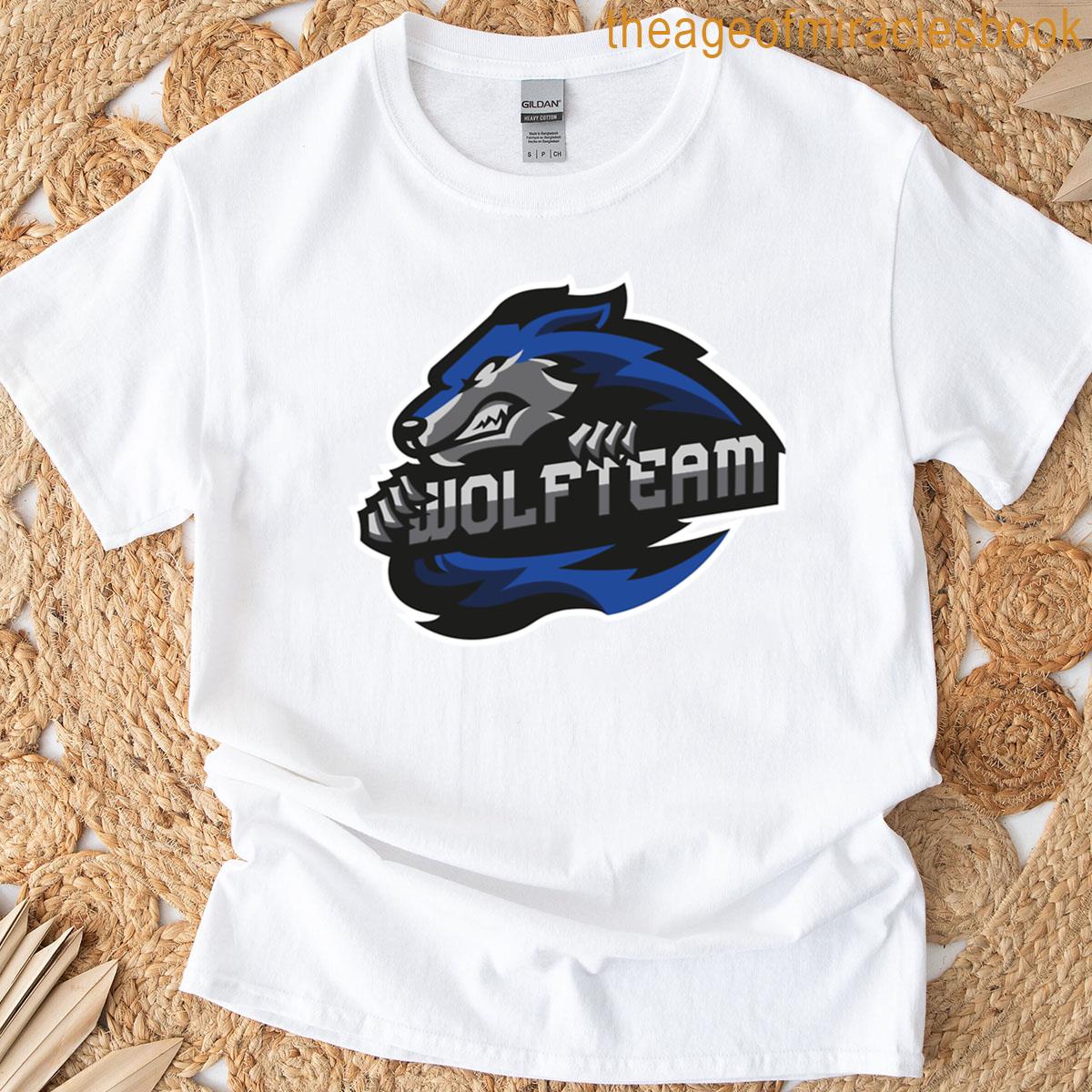 Blue Wolf Team T-shirt