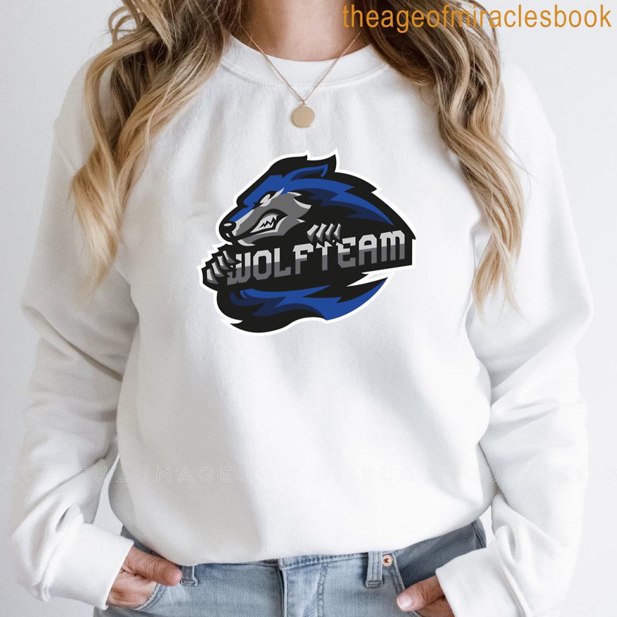 Blue Wolf Team T-shirt