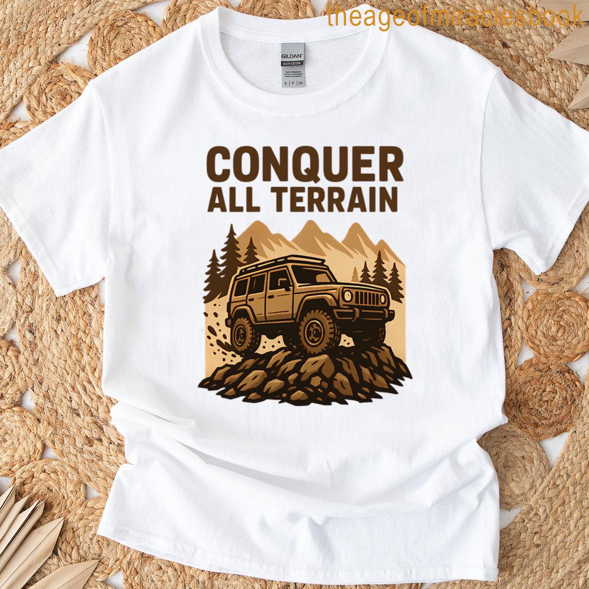 Conquer All Terrain Off-road Adventure T-shirt