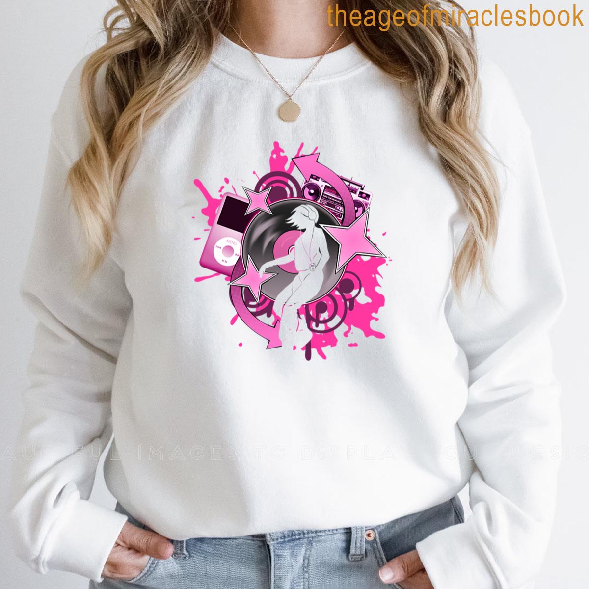 Pink Frutiger Metro Dance T-shirt