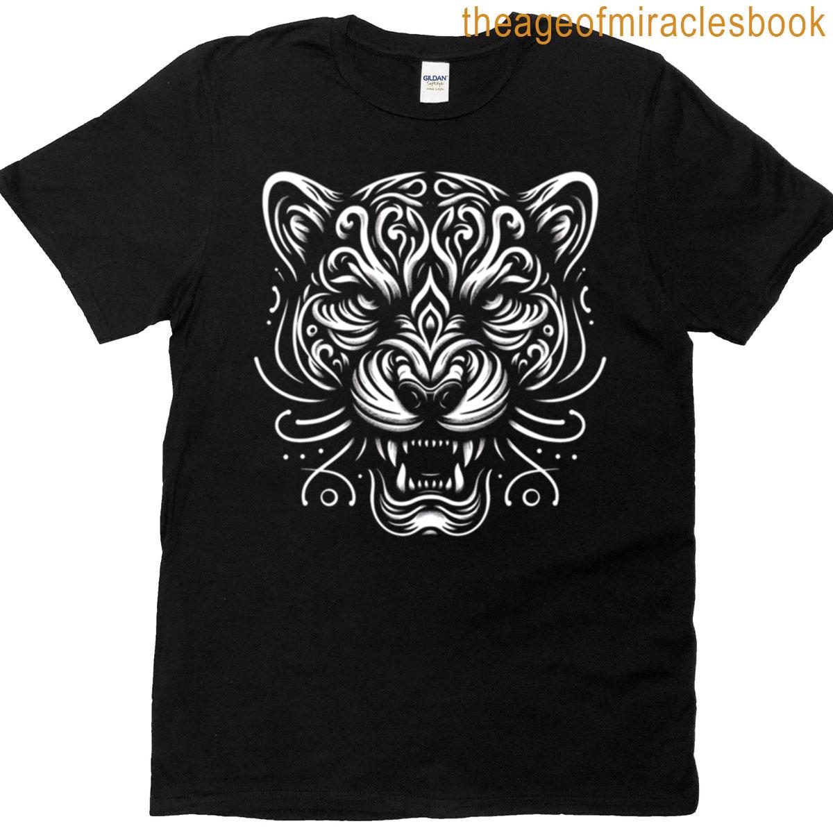 Princeton University Tiger Mascot Logo T-shirt
