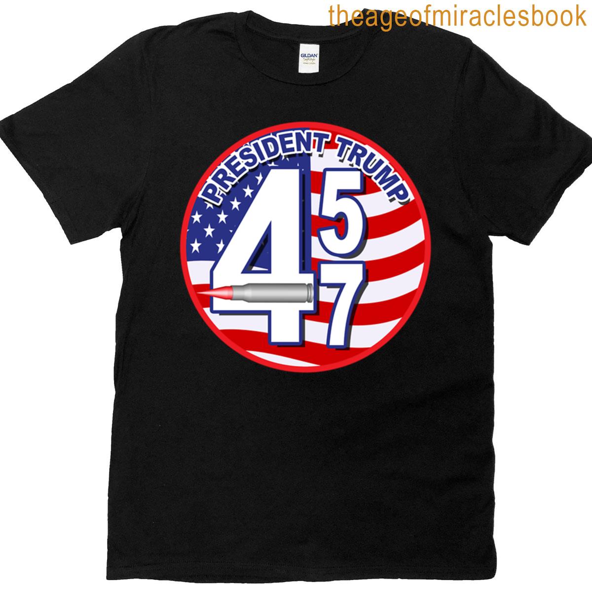 Trump Bullet 4547 Oversized T-shirt