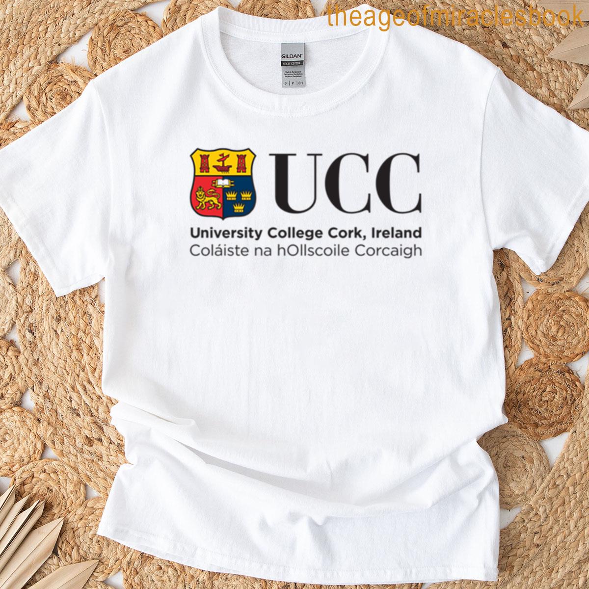 Ucc University College Cork Logo T-shirt