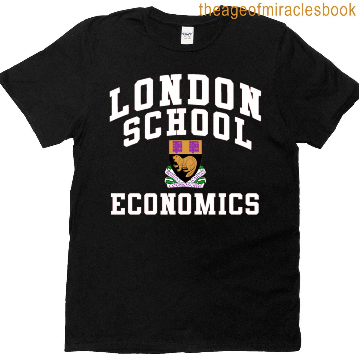 Vintage London School Of Economics England T-shirt