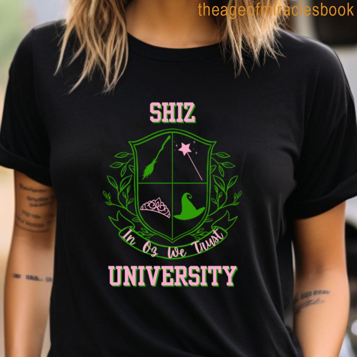 Wicked Shiz University Logo T-shirt