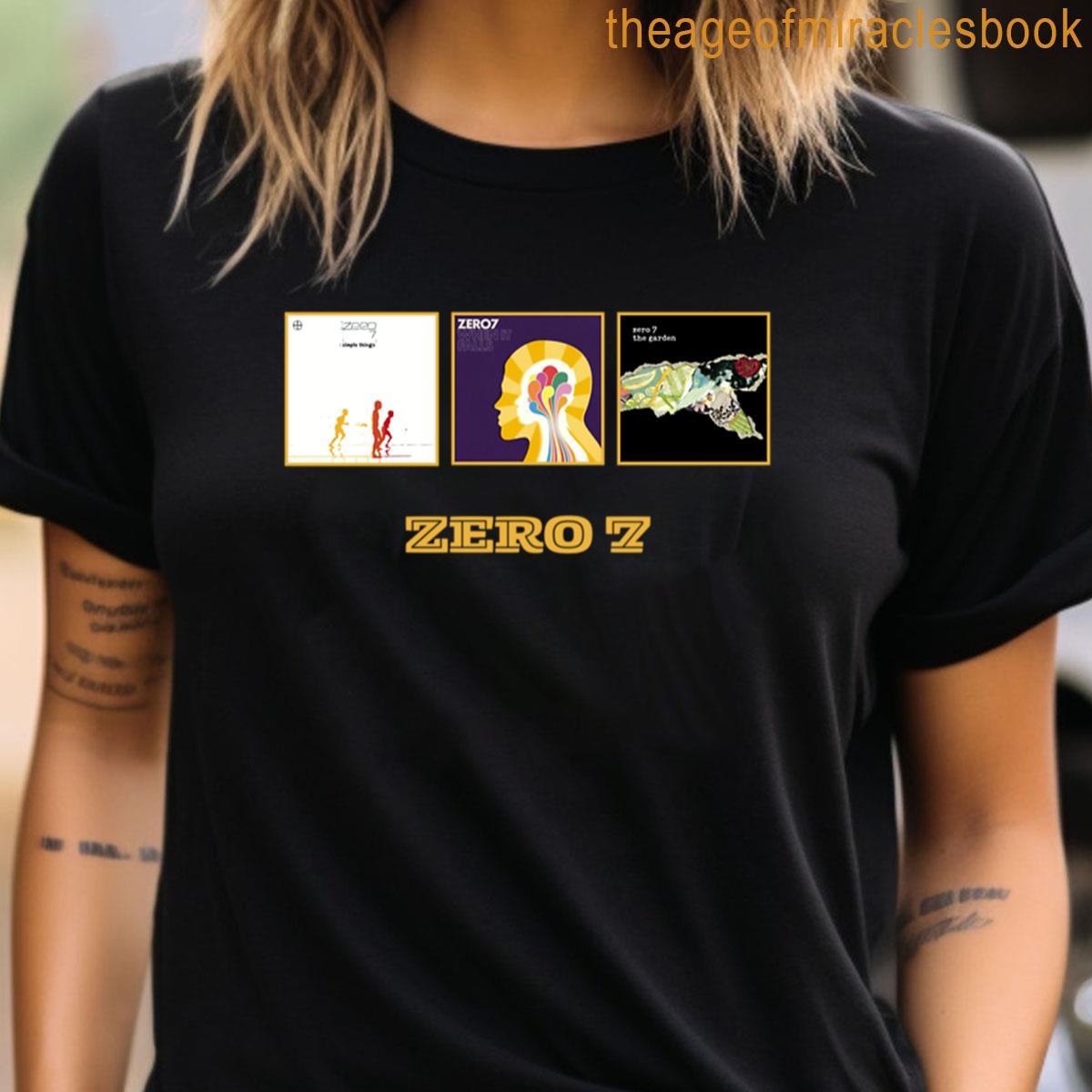 Zero 7 Albums Fan Art T-shirt
