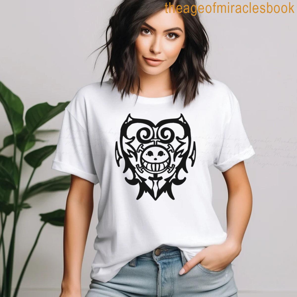 Heart Pirate Anime Cybersigil T-shirt