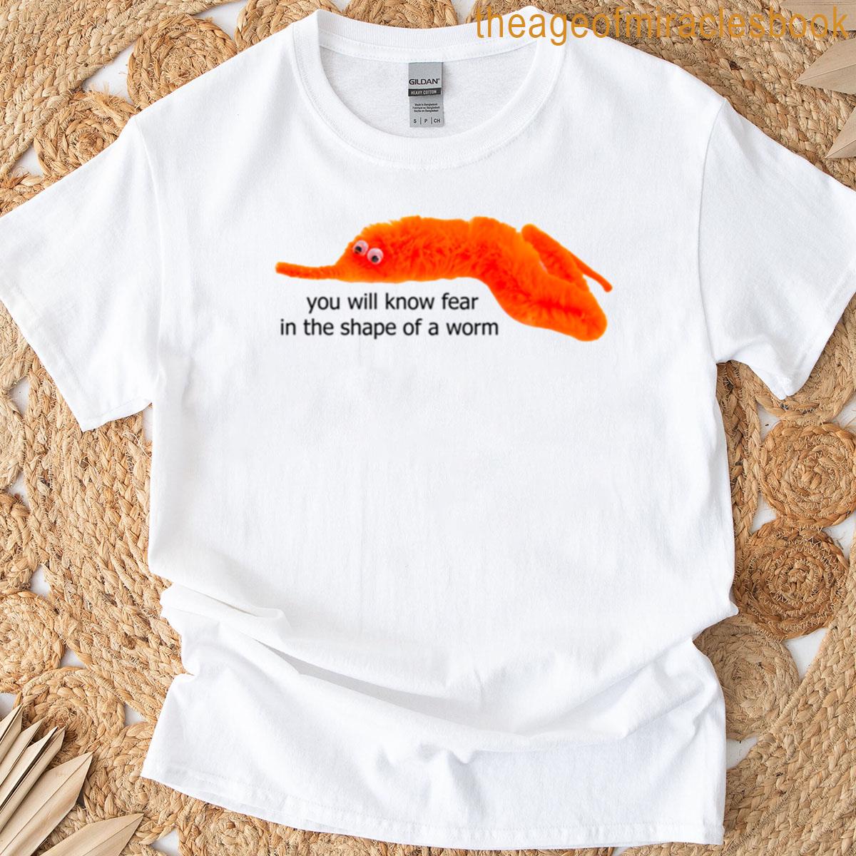 Worm On A String Weirdcore Bringer Of Fear T-shirt