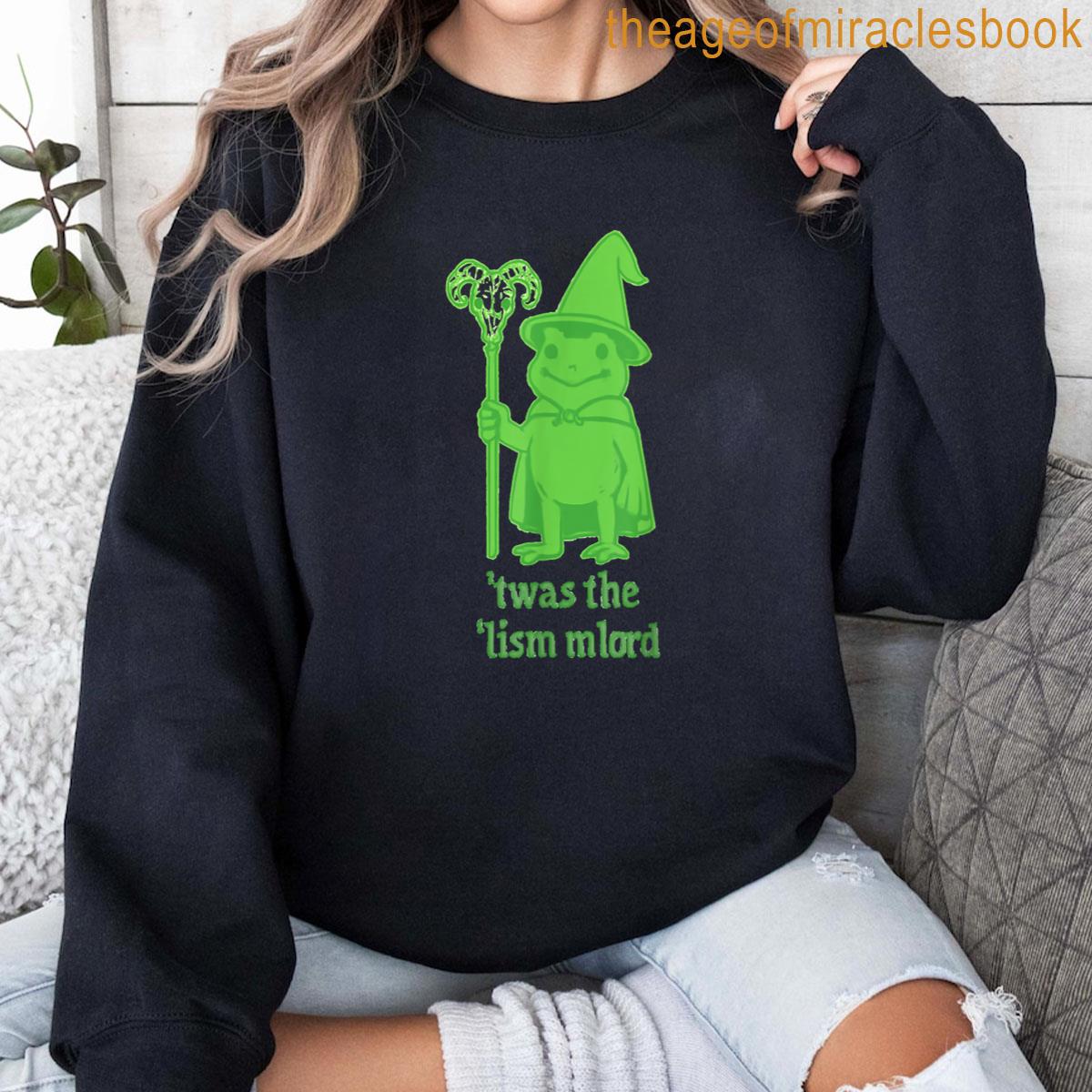 Frog Wizard Meme Twas The Tism Mlord Autism Awareness Men T-shirt