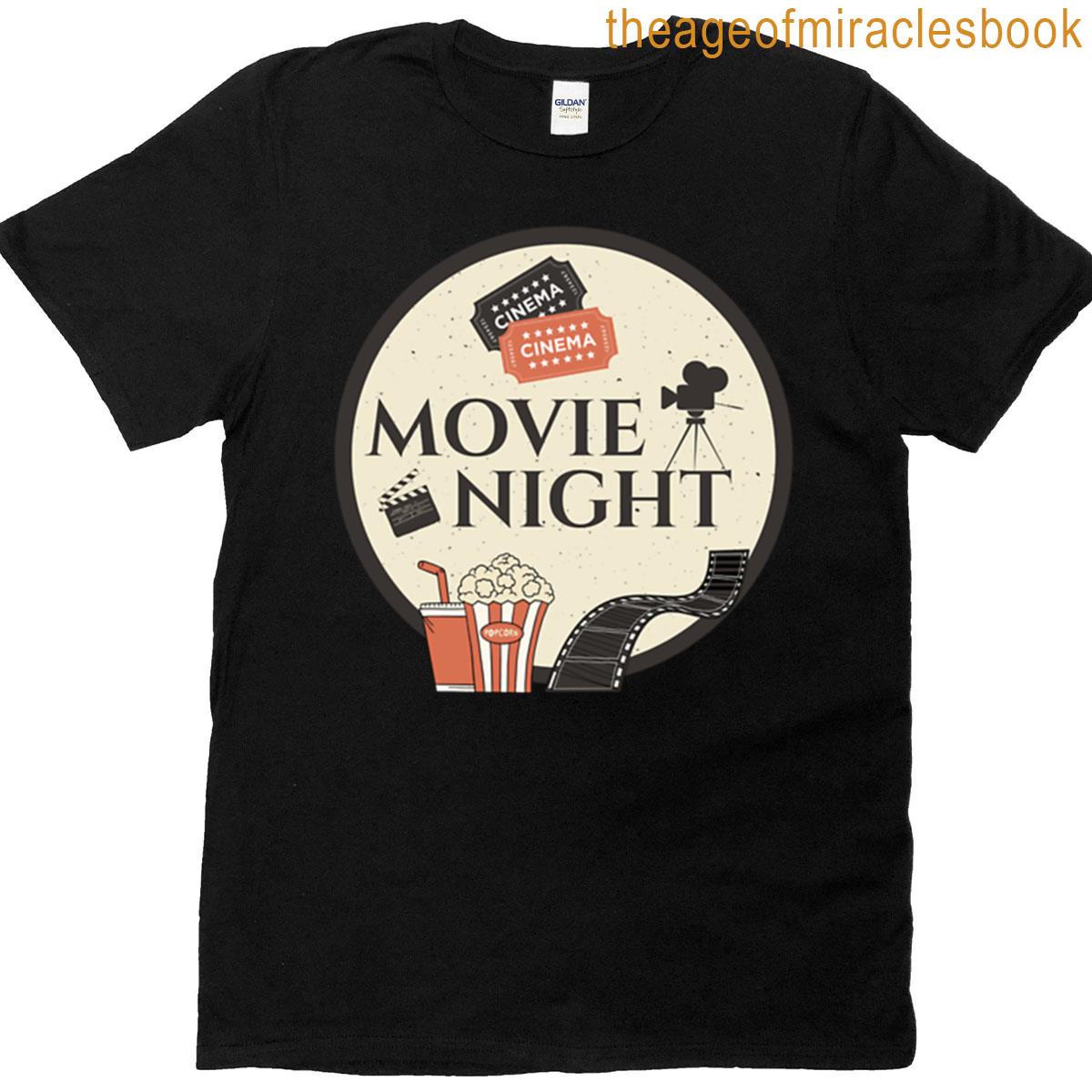Vintage Movie Night T-shirt