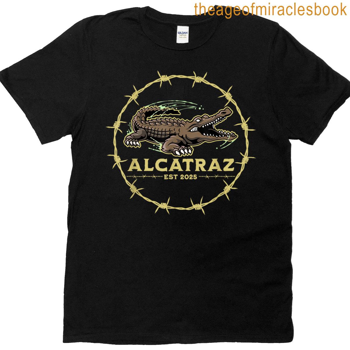 Alligator Alcatraz Florida Everglades Prison T-shirt