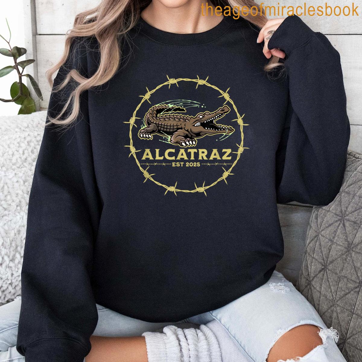 Alligator Alcatraz Florida Everglades Prison T-shirt