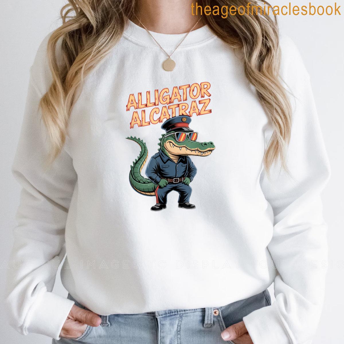 Official Alligator Alcatraz Florida Everglades Prison Gear T-shirt