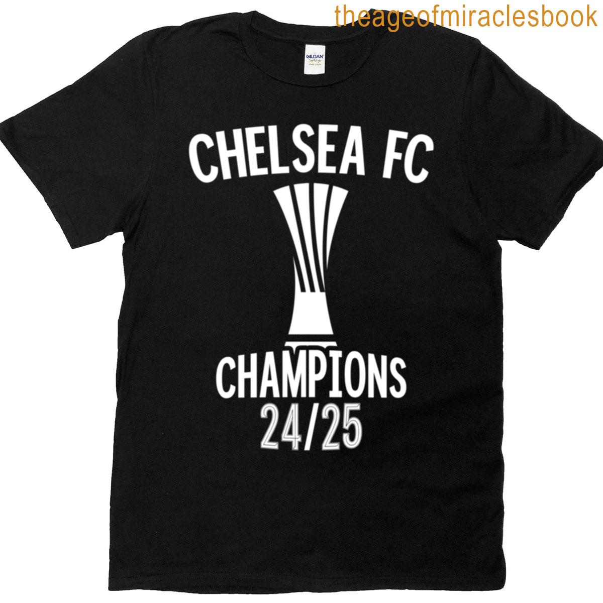 Chelsea - Conference League Champions 202425 T-shirt