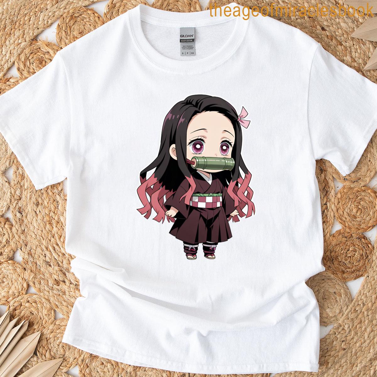 Cute Chibi Demon Girl Anime Art T-shirt